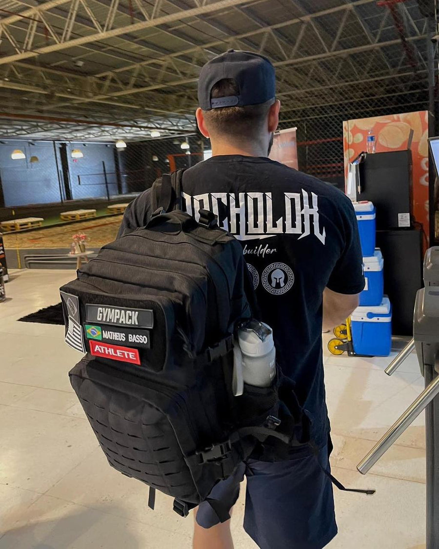 Mochila Gympack Pro 50 Litros Cáqui - Impermeável e Alta Capacidade